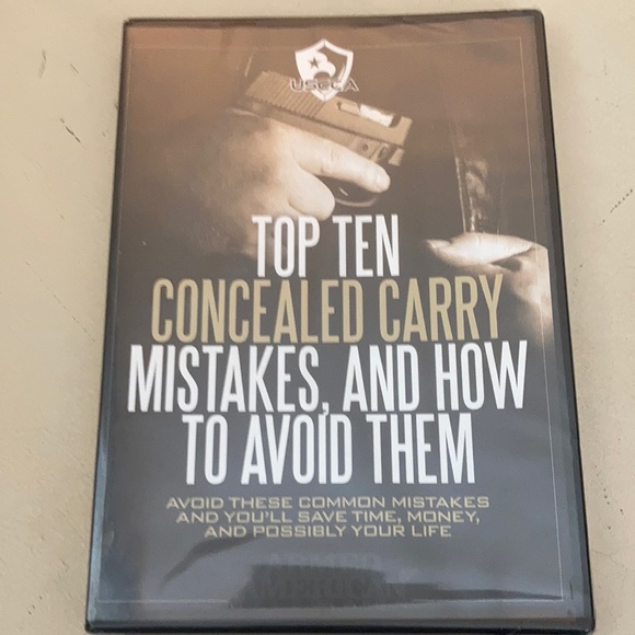 USCCA | Cameras, Photo & Video | Dvd Top Ten Concealed Carry Mistakes ...